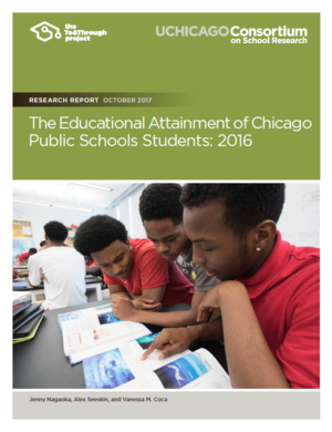 The Educational Attainment Of Chicago Public Schools Students